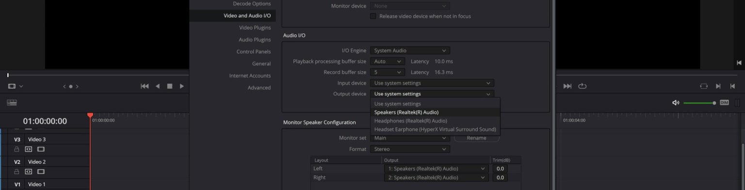How to Change Audio Output in DaVinci Resolve [2 Simple Steps]