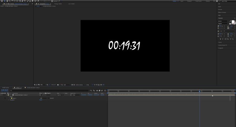 How to Make a Countdown in After Effects [Easiest & Best]