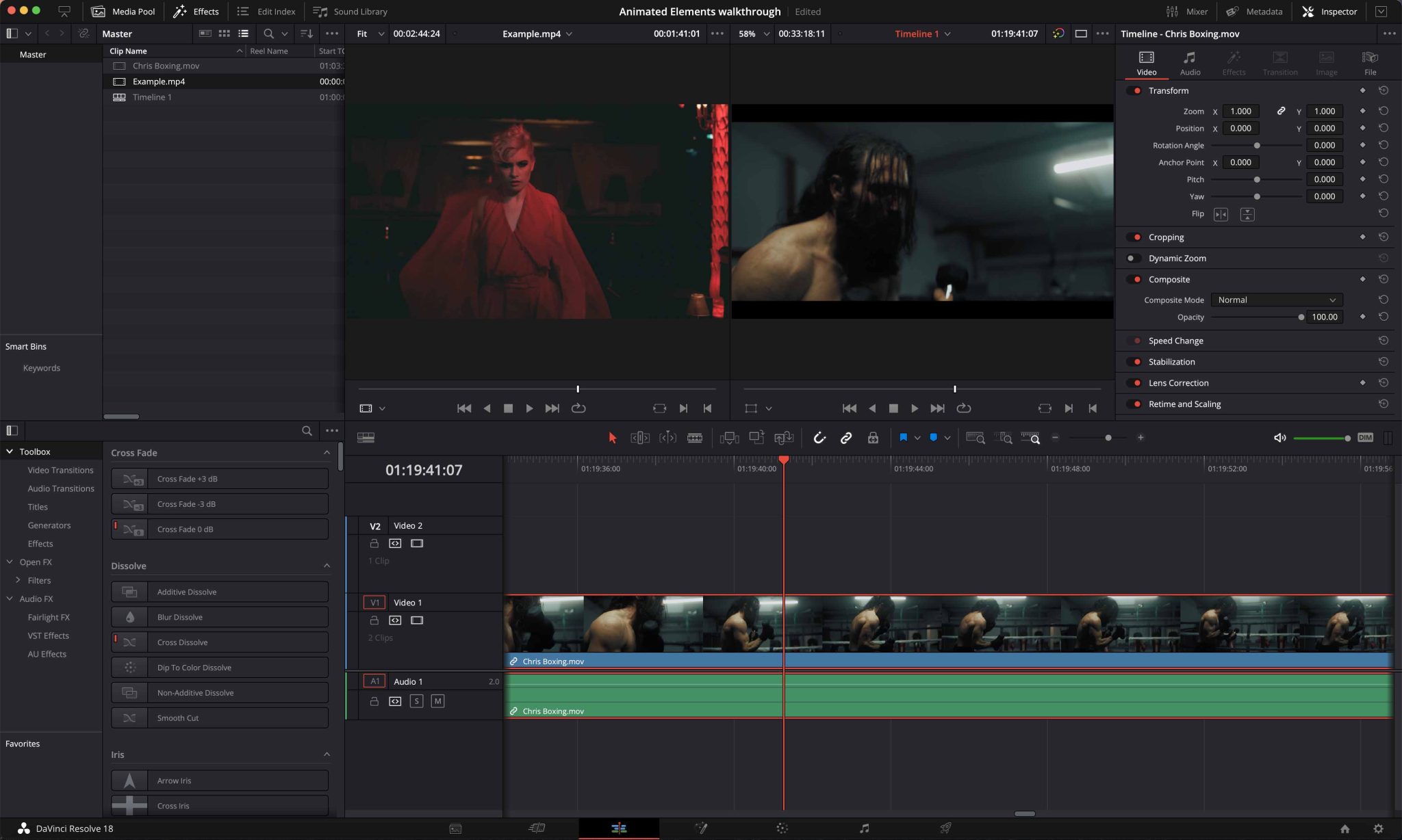 How to Stretch Video in DaVinci Resolve in 11 Seconds