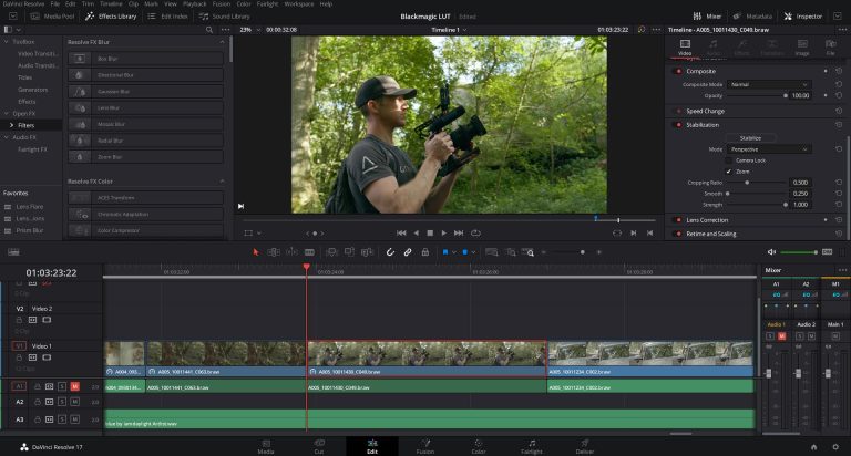 How to Stabilize Video in DaVinci Resolve in 39 Seconds