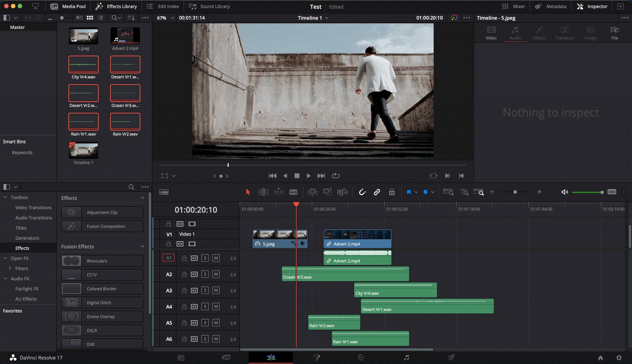 How to Record a Voice-Over or Audio in DaVinci Resolve